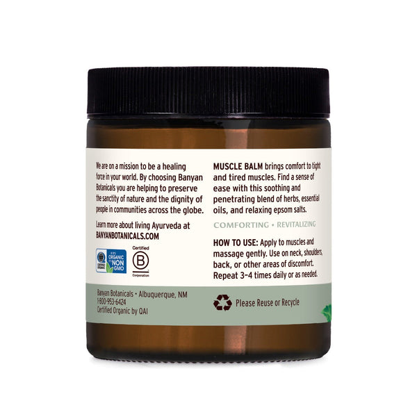 Muscle Balm | Ashwagandha | camphor, eucalyptus, and mint oil – Good ...